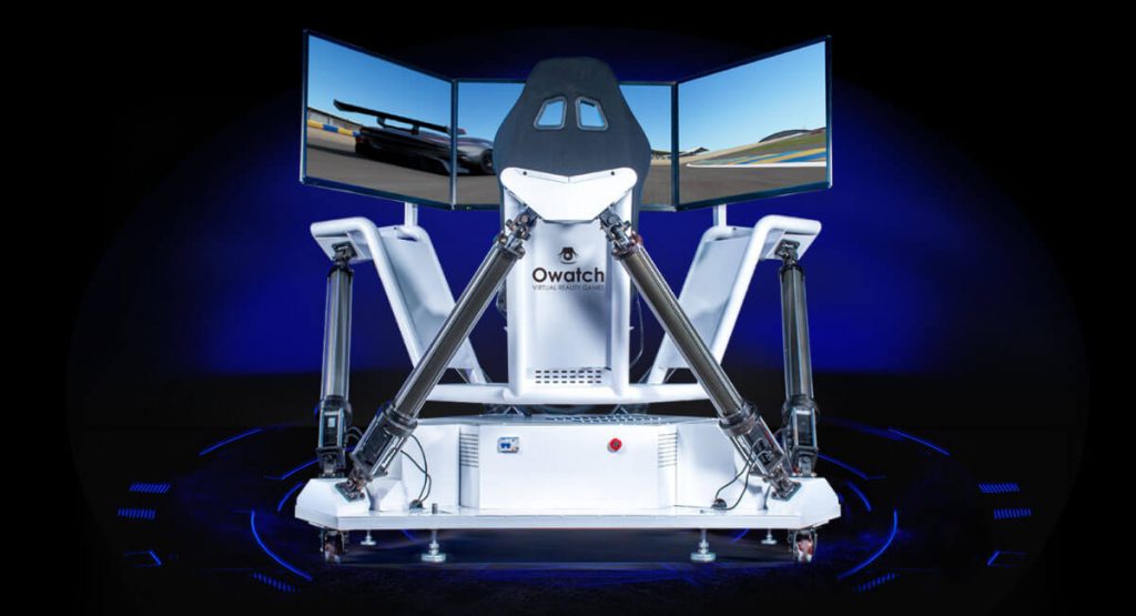 3-Screen Racing Car – Owatch