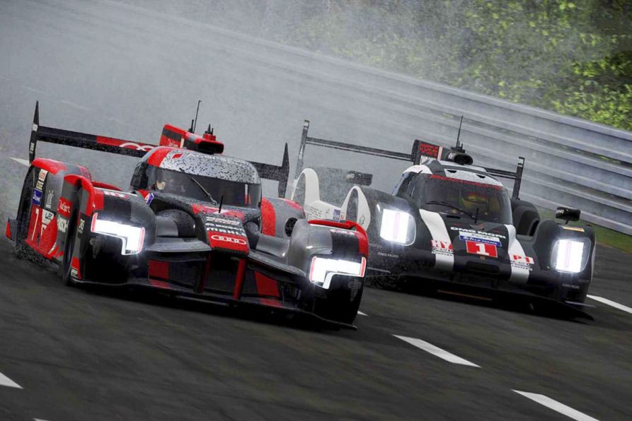 6-DOF Dynamic Platform and 3 Screen Racing Driving Simulator